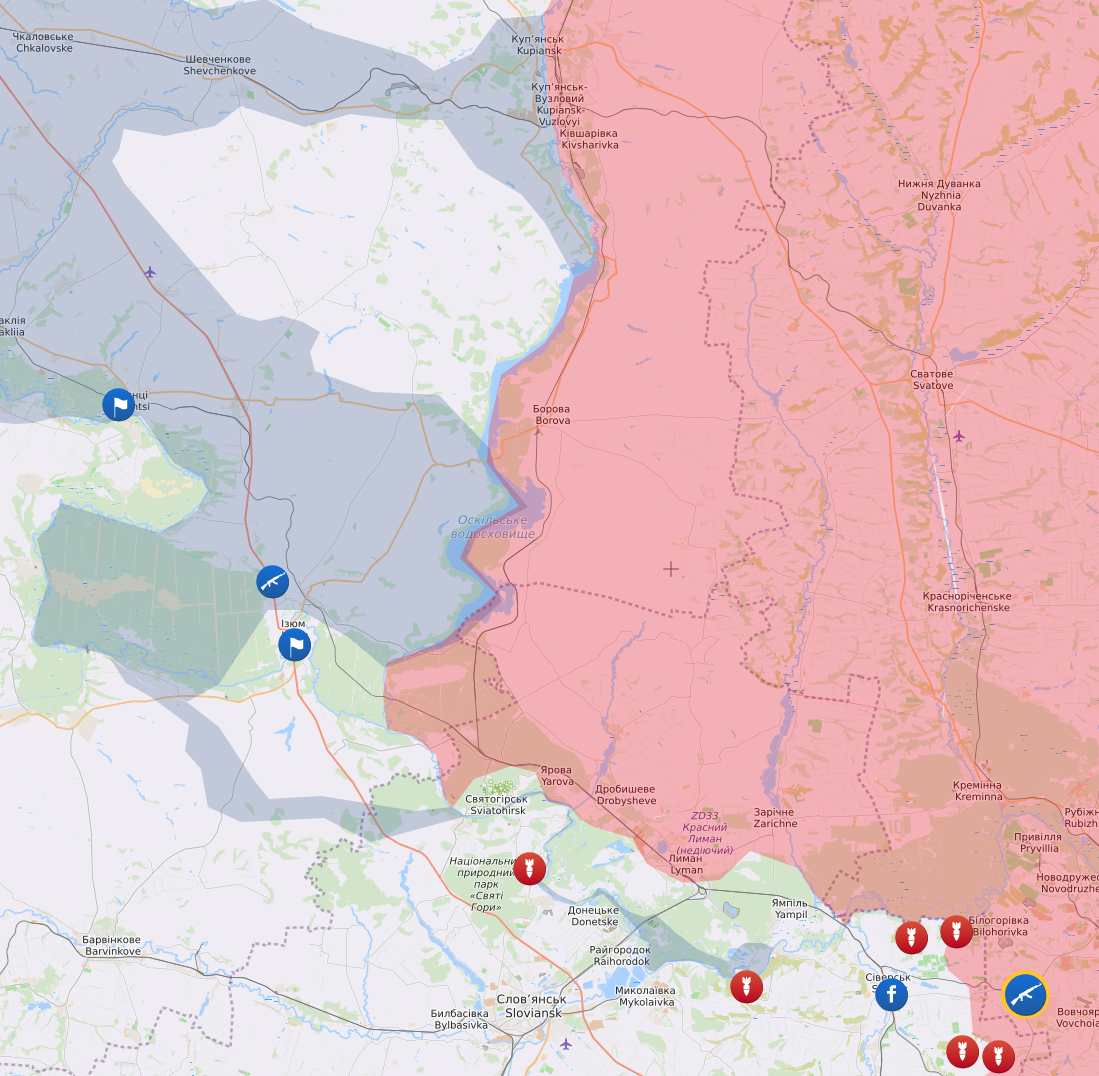 Breaking: Ukraine Retakes Izyum « Lawrence Person's BattleSwarm Blog